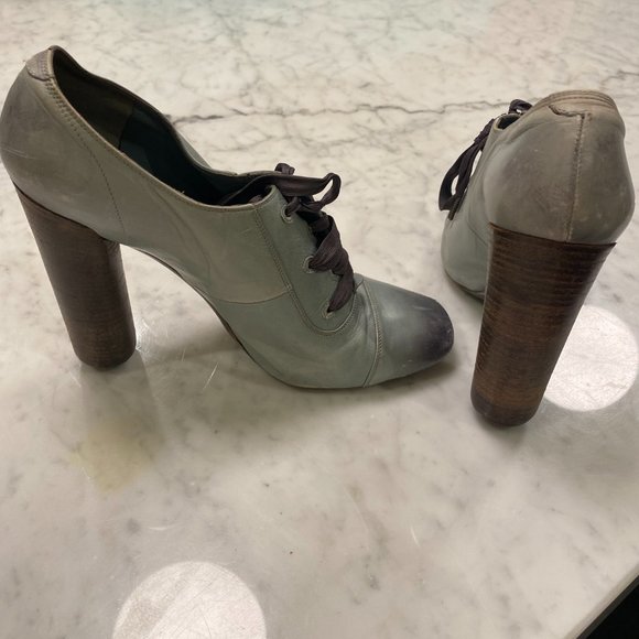 Marc Jacobs | Shoes | Marc Jacobs 200 Lace Up Leather Heels | Poshmark